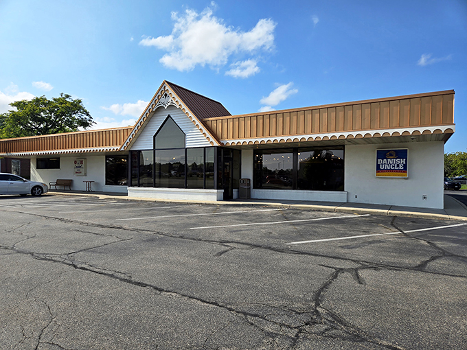 Don't let the humble exterior fool you&mdash;inside lies a kringle kingdom fit for Viking sweet tooths!