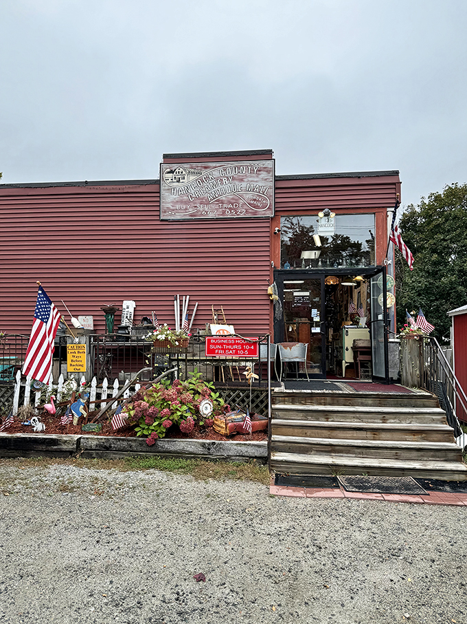 Milk run? More like a cream-of-the-crop antique expedition! This old creamery is churning out vintage delights.