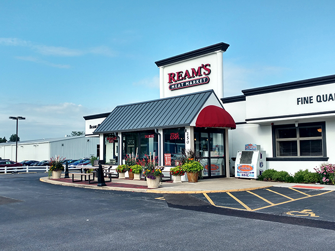 Ream's: Where you can have your steak and eat ice cream too. It's the mullet of markets &ndash; business in front, party in the back!