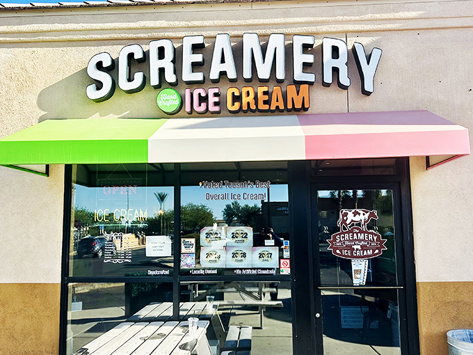 Steer your wheels to this cream-filled paradise. The Screamery is the dairy detour your taste buds are craving.