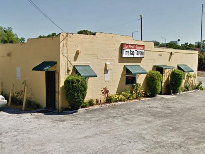 The Tiny Tap Tavern: Proof that good things come in small packages. It's like drinking in your best friend's garage, but better!