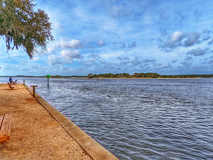Beach or rock concert? These coquina formations are nature's answer to stadium seating &ndash; with a better view!