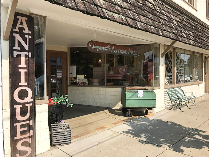 "Small-town charm meets big-time antiquing. It's like stepping into a Hallmark movie, but with better props!"