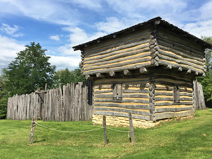 From highway to hideout: This reconstructed fort offers a pit stop in the wild frontier, no covered wagon necessary.