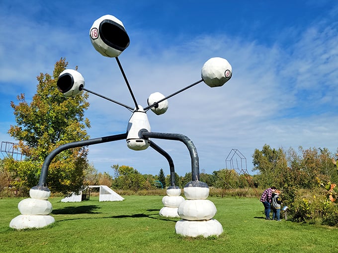 Where sculptures have room to grow! This park gives 'outsider art' a whole new meaning.