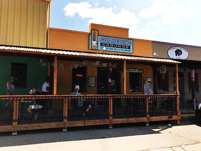 Part caf&eacute;, part community living room, Gathering Grounds is the reason people move to small towns. Come for the joe, stay for the joy.