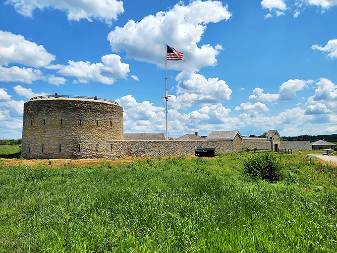 Fort-ify your road trip! Add a dose of living history to your journey at this restored military landmark.