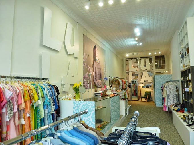 Time-traveling wardrobe alert! Lula Vintage Wear lets you channel your inner Audrey, Marilyn, or Madonna &ndash; shoulder pads included.