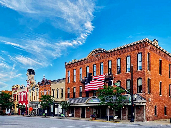 Square deal! Medina's picturesque center is the perfect place to stretch your legs and your imagination on your Buckeye State adventure.