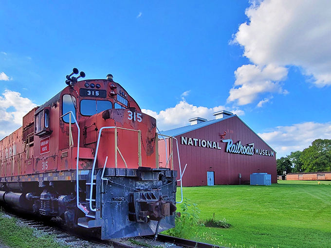 Off the rails fun: Climb aboard for a journey through time, minus the coal dust and uncomfortable seats.