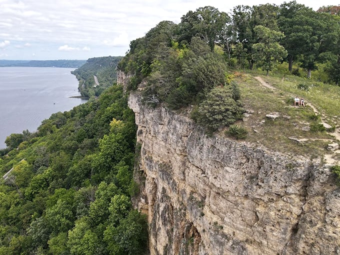 Riverside charm: Stockholm's waterfront views rival those of its Swedish namesake, with a side of Midwest hospitality.