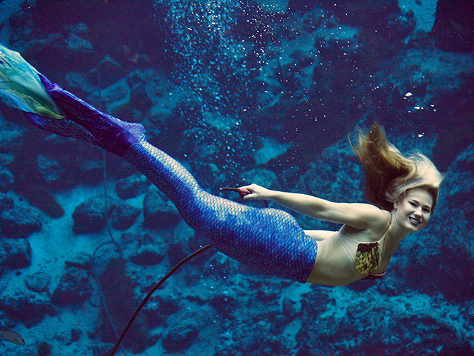 Synchronized swimming meets fantasy in this submerged theater. Watch in awe as mermaids gracefully dodge overeager turtles and eat bananas underwater.