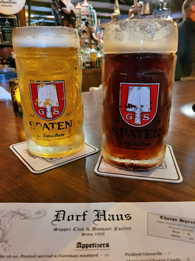 Beer so authentic, you'll swear you've been teleported to Munich. Grab a stein and join the party!