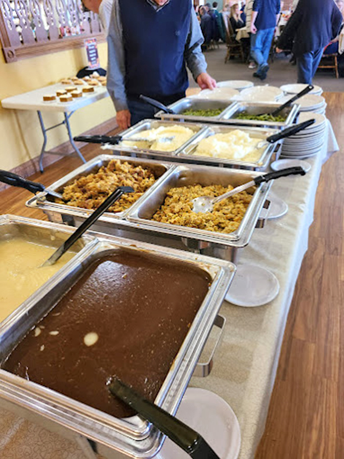 Buffet or edible art installation? These steaming trays are a feast for the eyes and stomach. Time to channel your inner Picasso and create a masterpiece!
