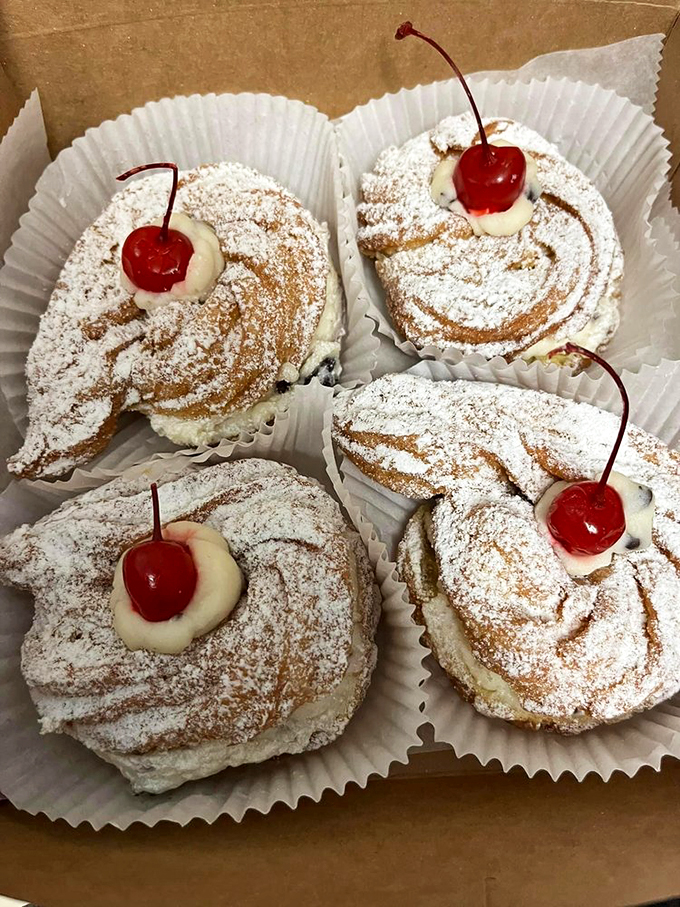 These cannoli aren't just dessert; they're edible works of art that'll make you want to kiss your fingers like an Italian chef.