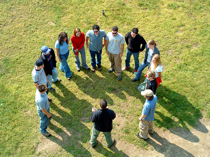 Stairway to heaven or pathway to adventure? This winding wonder is your first step towards conquering the canopy.