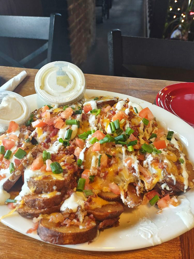 Irish nachos: Where potatoes meet Tex-Mex in a delicious cultural mash-up. It's like St. Patrick's Day in fiesta form!