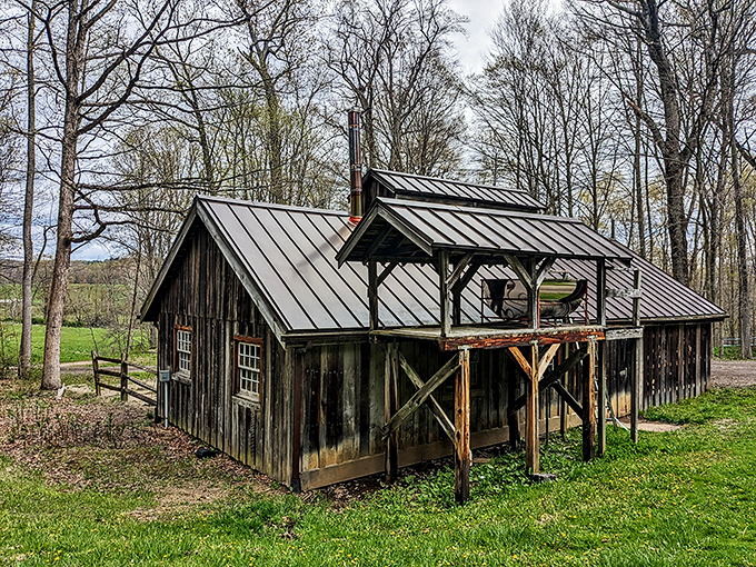 Rustic chic at its finest! This log cabin could give any HGTV show a run for its money &ndash; it's like "Fixer Upper" met "Little House on the Prairie."