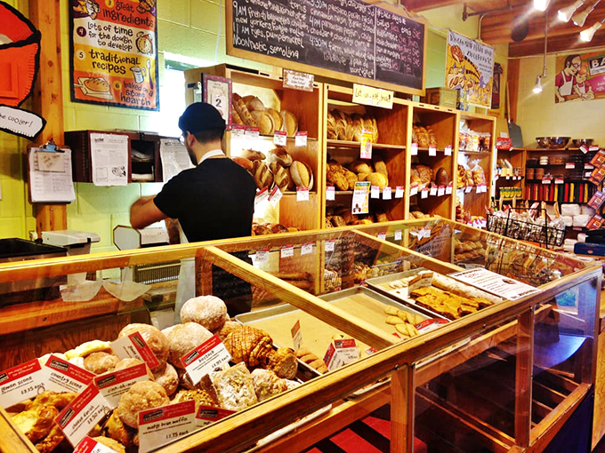 Where the magic happens! Watch as skilled bakers transform simple ingredients into mouthwatering creations right before your eyes.