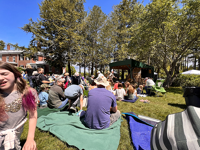 Who needs Coachella when you've got Woodlawn? This crowd proves history can be a real crowd-pleaser when served with a side of sunshine.