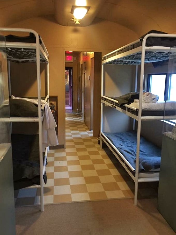 Bunk beds on a train? It's like summer camp meets the Orient Express!