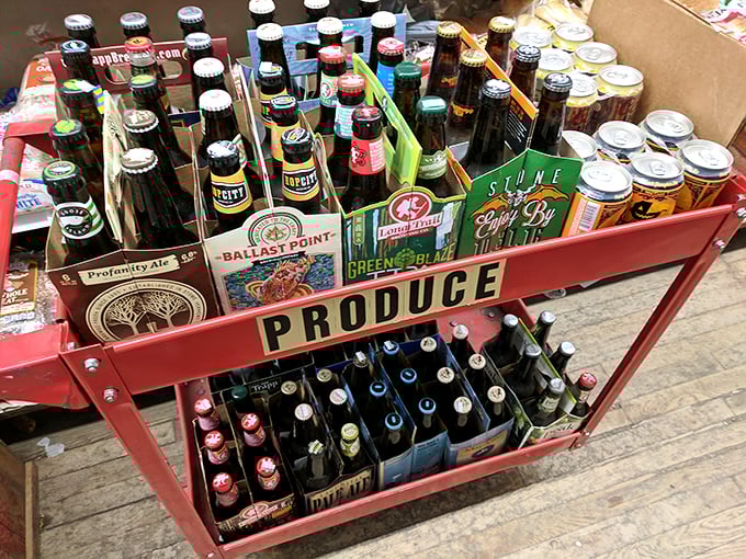 A beer selection that would make Norm from "Cheers" weep with joy. It's like Vermont decided to bottle its essence and call it craft beer.