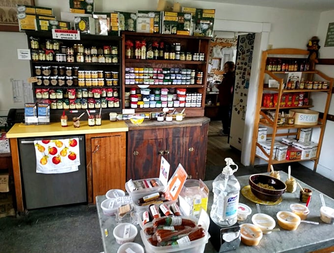 A feast for the eyes and the taste buds: This farm store is like a gastronomic library where every "book" is a bestseller.