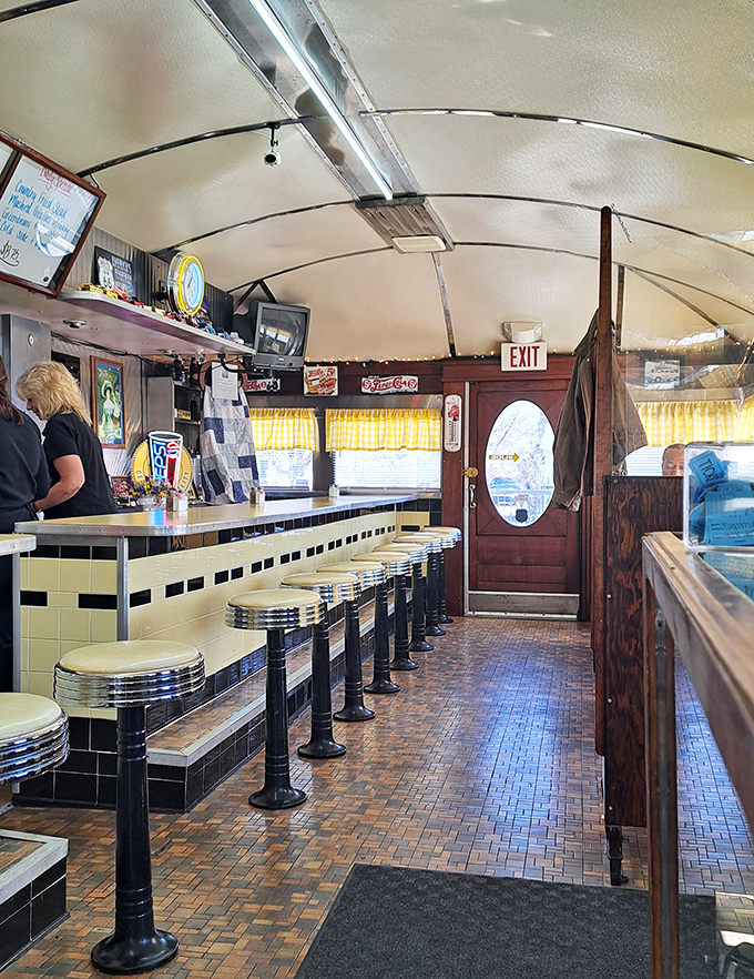 Classic diner charm with a dash of Midwest magic. You half expect the Fonz to walk in any minute.