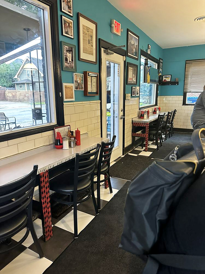 Where breakfast dreams come true. Our Kitchen's interior is like a warm hug for your appetite.