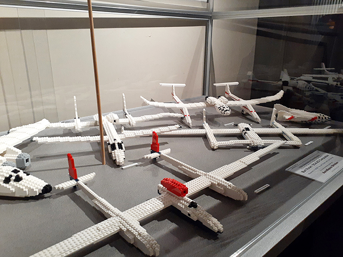 Lego planes: Where imagination takes flight and stepping on one hurts just as much as the real thing.