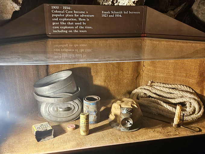 The original caver's toolkit: where there's a will (and a rope), there's a way into the Earth's hidden wonders.