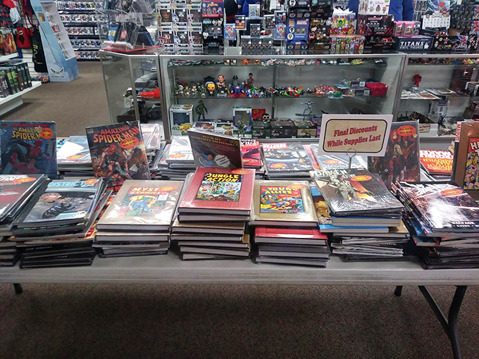 Comic book heaven! These discounted gems are like finding the last slice of pizza at a party – grab 'em before they're gone!