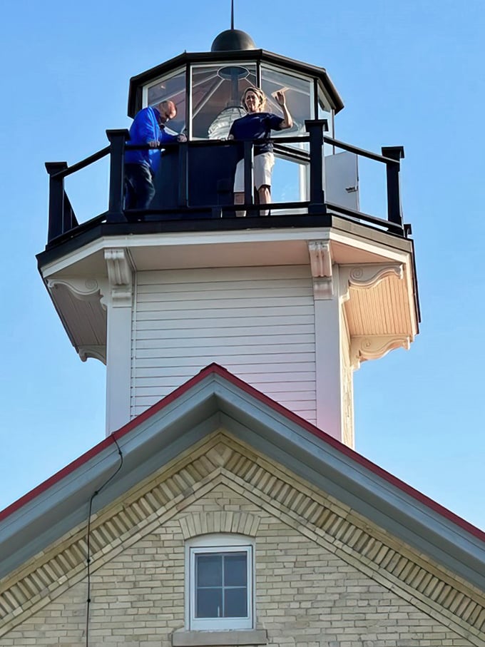 Top of the world, Ma! These intrepid explorers are living the high life, with views that'll make your Instagram followers green with envy.