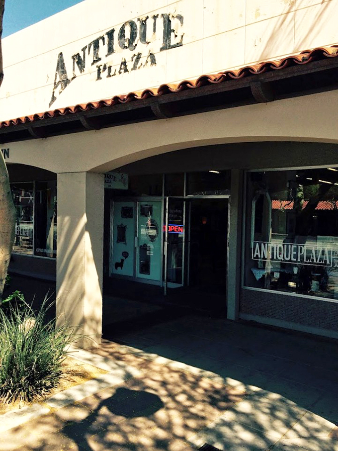 Antique Plaza: where every booth is a portal to the past. It's like a museum, but you can touch (and buy) the exhibits!