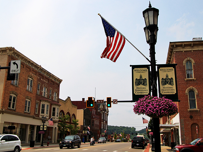 Cambridge: The hidden gem on your Ohio odyssey. Park the car and prepare for a stroll through living history.