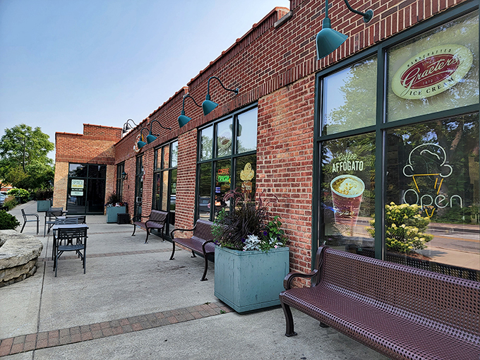 Graeter's: Where ice cream is an art form and every scoop is a masterpiece. Van Gogh would be jealous of these flavor swirls.