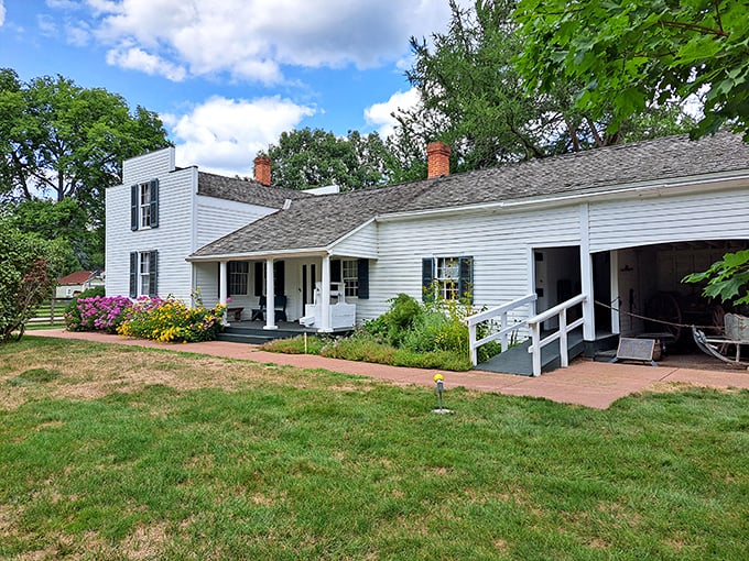"Nothing runs like a Deere, and it all started in this humble blacksmith shop."