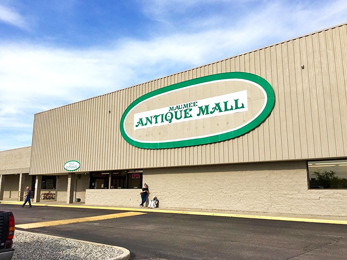 "Size does matter! This antique behemoth is so big, you might need to leave a trail of vintage breadcrumbs."