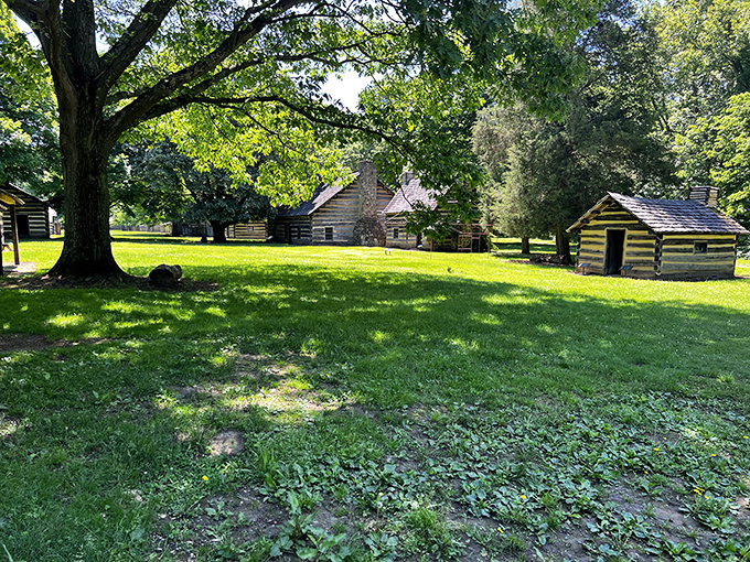Pioneer life, now with air conditioning! Schoenbrunn Village recreates 18th-century living without the hardships &ndash; or the dysentery.