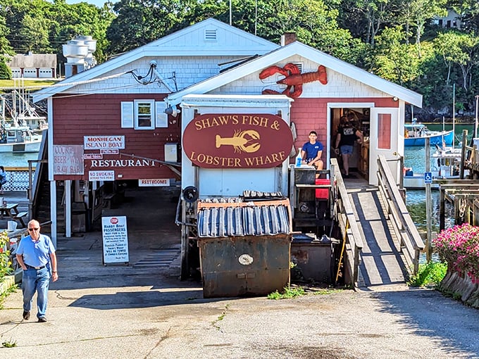 Shaw's Fish & Lobster Wharf: Where lobsters go for their final curtain call! This harbor-side haven serves up seafood with a side of maritime charm.