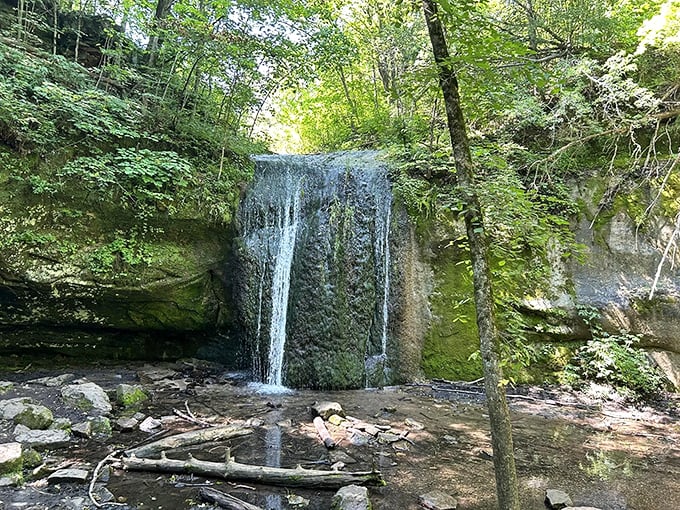 Stephens Falls: Fairytale vibes alert! This moss-covered cascade looks like it was designed by Mother Nature's own set decorator. No CGI required!