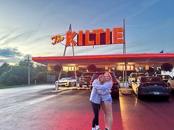 The Kiltie: Where time stands still, but the flavors are timeless.