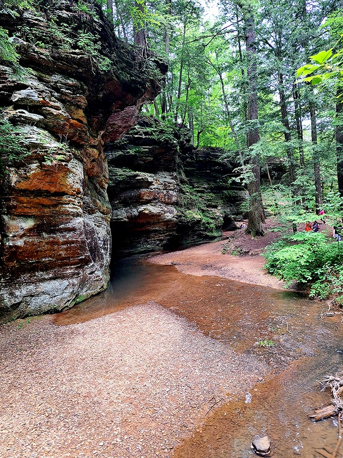 Whispering Cave: Nature's own surround sound system. Whisper sweet nothings and let the cave amplify your romantic game.