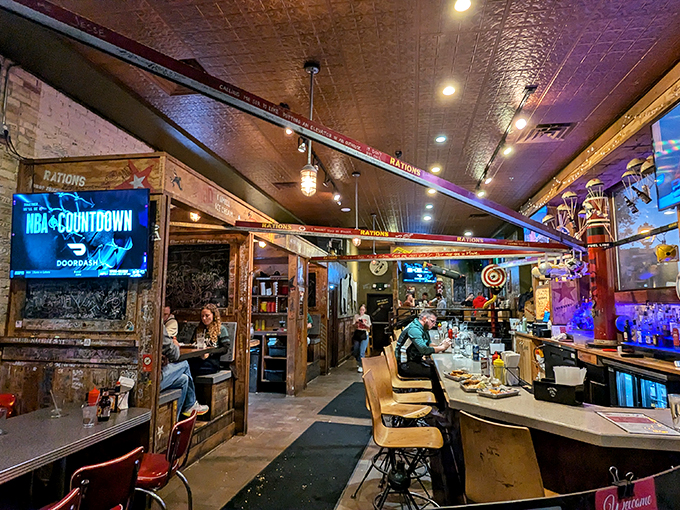 Navigate your way to nuttiness! This peanut-flinging phenomenon is a pit stop your inner child won't let you pass up.