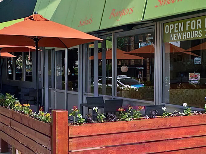 The name says it all: An egg-sperience you won't forget, served with a side of pancake perfection.