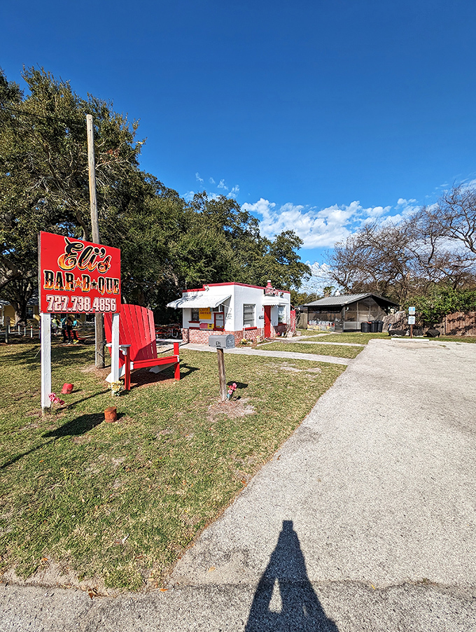 Red door, flavor galore! Eli's quaint exterior is just the appetizer for the main course of deliciousness inside.
