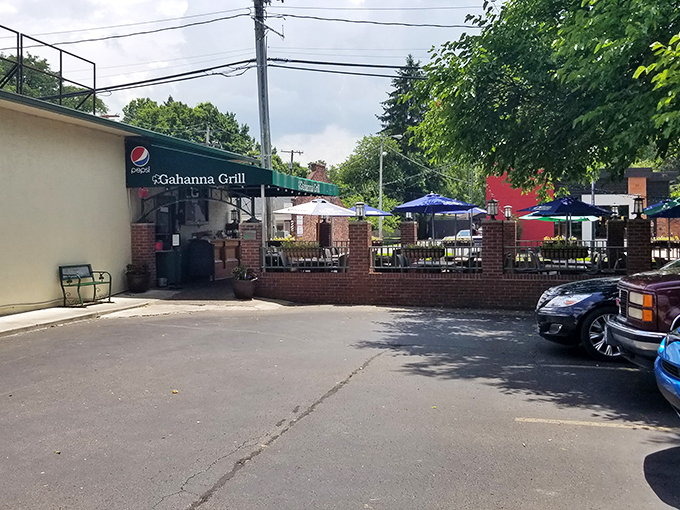 Enjoy a relaxing meal on the patio at Gahanna Grill. You will love the friendly service and great outdoor atmosphere.