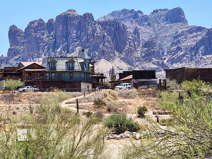 Pan for gold, watch gunfights, and shop 'til you drop in this town where the Wild West never truly rode off into the sunset.