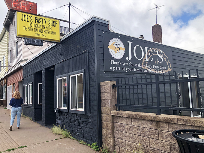 Time-travel via taste buds at Joe's. Their classic pasties are like edible postcards from the UP's past.