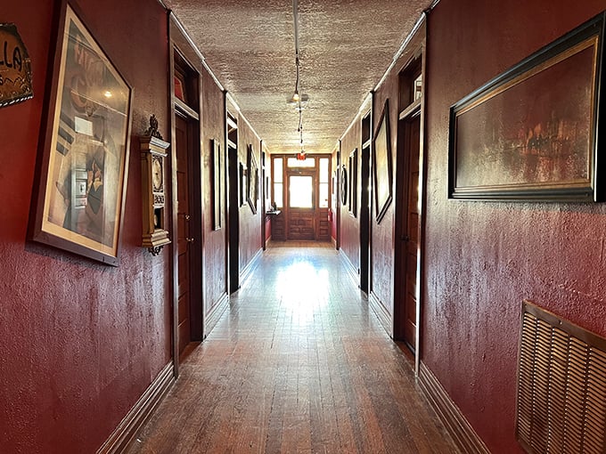 Home sweet haunted home? The Oliver House offers a cozy stay with a side of spooky.